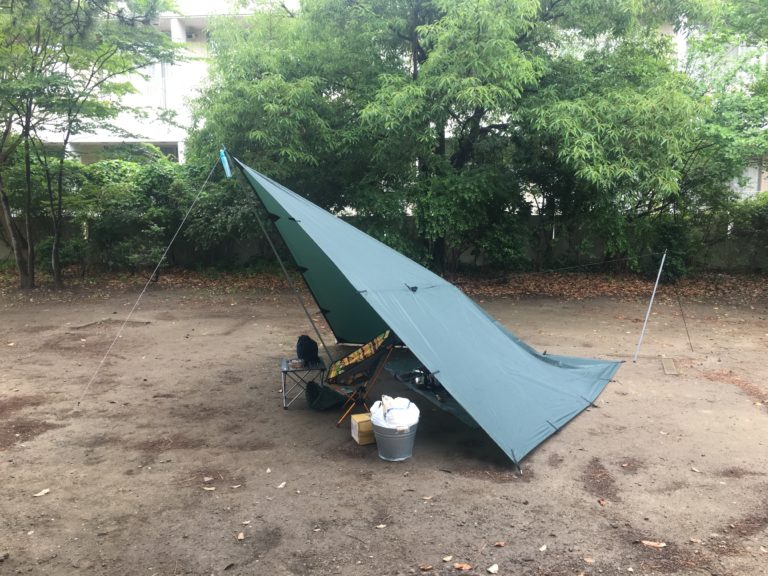 【DDタープの張り方】ダイヤモンド張り（DDタープ 3×3) | CAM P RISM